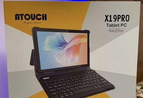 Планшет atouch X19PRO 6GB + 256GB с клавиатурой