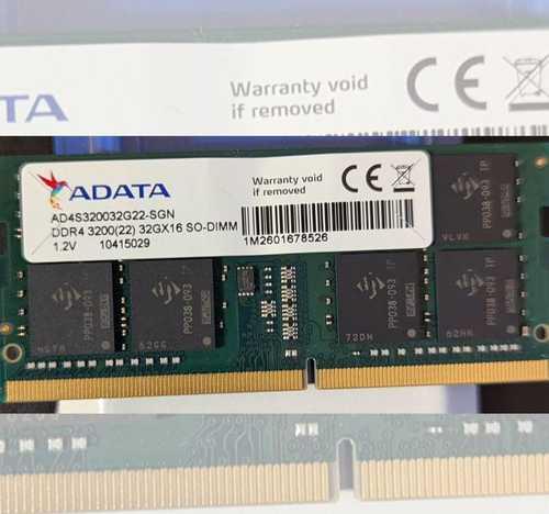 Оперативная память Adata Premier 32GB DDR4-3200