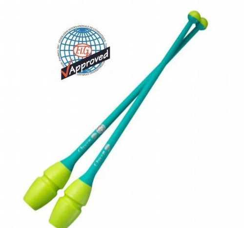 Булавы Chacott Rubber Clubs 334 Yellow x Peppermin