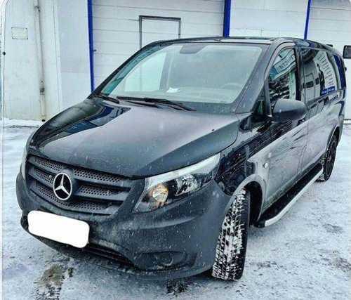 Пороги на Mercedes V-Class (экстра-длинная база)