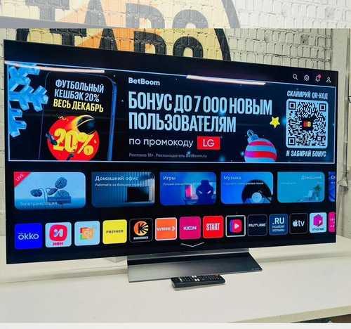 Премиальный oled LG C3 140см 4K UHD 120Hz