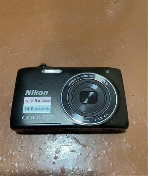 Фотоаппарат nikon coolpix s 3100