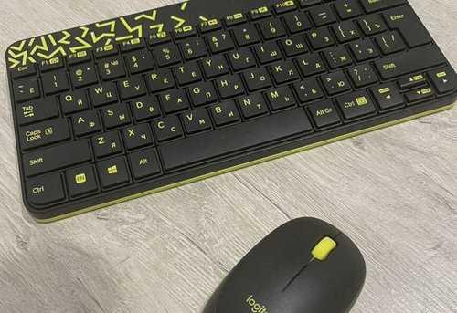 Комплект клавиатура + мышь Logitech MK240