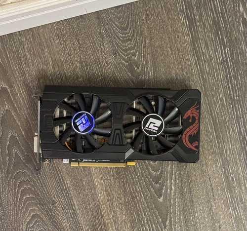 Видеокарта powercolor rx 570