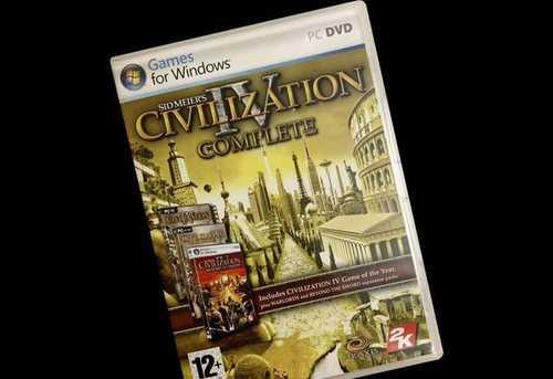 Civilization IV Complete зарубеж лицензия DVD-box