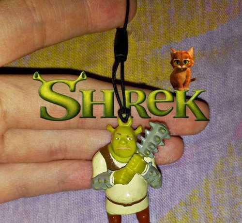 Shrek 2010 Шрек эксклюзивный мини-брелок; Оригинал