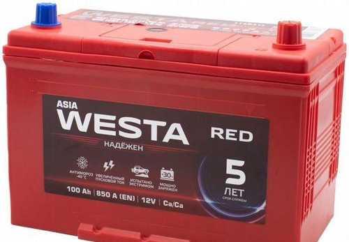 Аккумулятор westa RED Asia 100 Ач 850 А обратная п