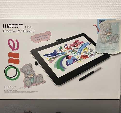 Графический планшет Wacom One 13 (DTC133W0B)