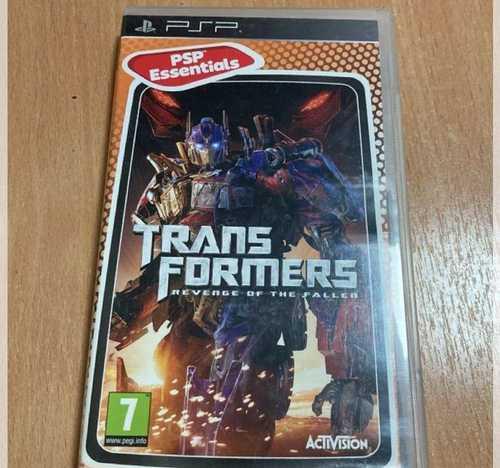 Transformers Revenge of the Fallen для PSP