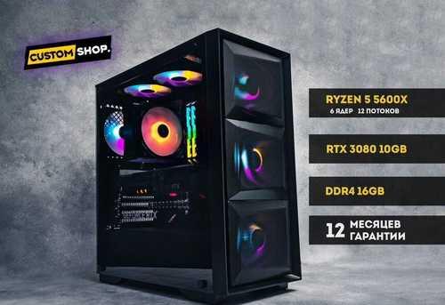 Новый Игровой пк R5 5600X + RTX 3080