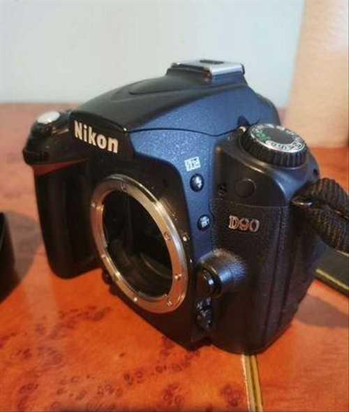 Зеркальный фотоаппарат nikon d90 + 2 объектива