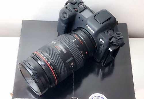 Комплект беззеркальной камеры canon EOS R