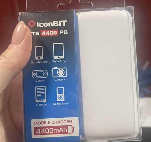 Powerbank Iconbit новый 4400 mAh