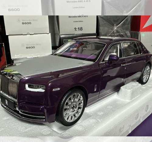 Rolls Royce Phantom Belladonna Purple 1/18