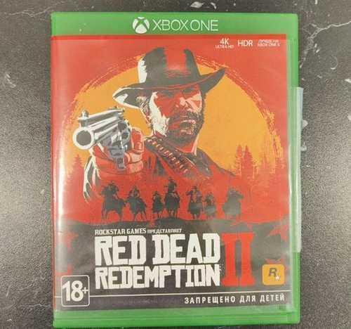 Игра Red Dead Redemption 2 на Xbox one