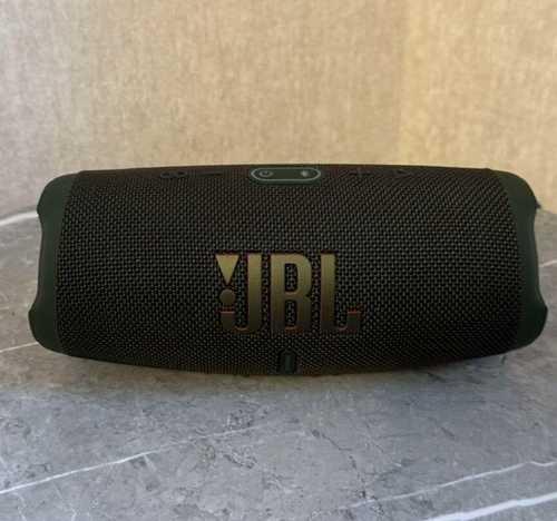 Колонка jbl charge 5 портативная зеленая