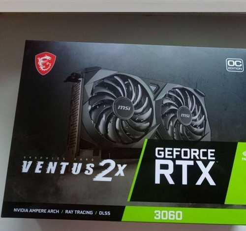 Rtx 3060 12gb MSI ventus 2X OC