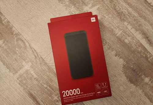 Xiaomi Redmi Fast Charge Power Bank 20 000 мАч