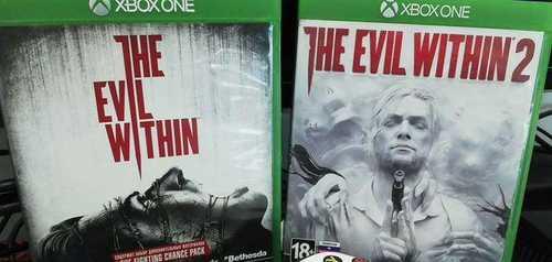 The evil within 1, 2 xbox one Trade-in, продажа