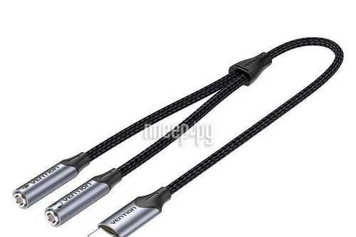 Vention USB-C/M - 2xJack 3.5mm/F 30cm bgphy