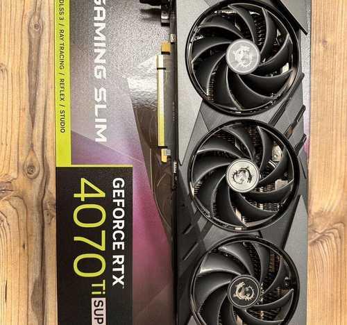 Видеокарта MSI 4070 ti super