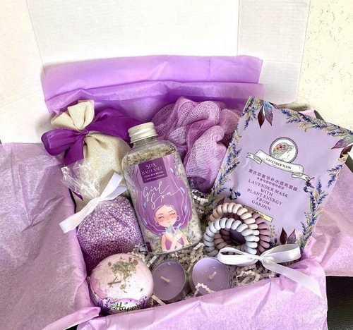 Подарочный SPA бокс с лавандой