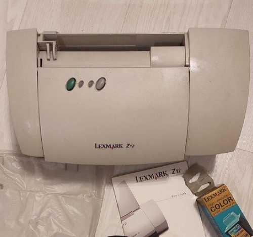 Струйный цветной принтер Lexmark Z12