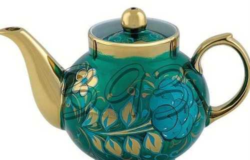 Чайник заварочный расписной Зелень (керам (s42671)