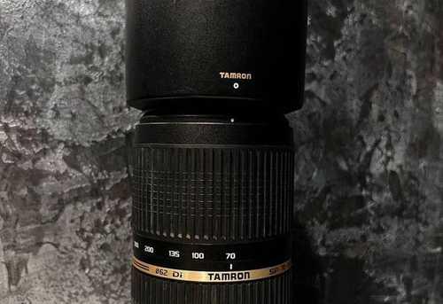 Объектив Tamron SP AF 70-300 mm f/4.0-5.6 canon ef