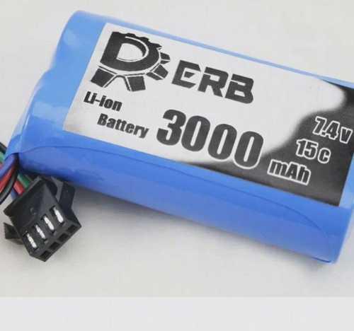 Аккумулятор 7.4V 3000mAh для моделей WPL