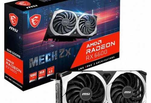 MSI Radeon RX 6600 mech 2X 8G