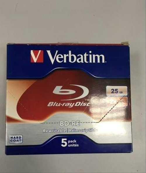 Диски BD-RE Verbatim Blue ray Rewritable