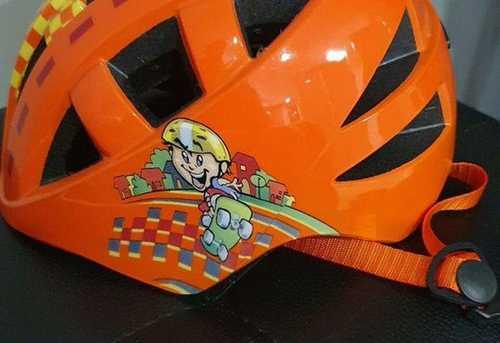 Шлем велосипедный защитный детский 48-52см IN-mold