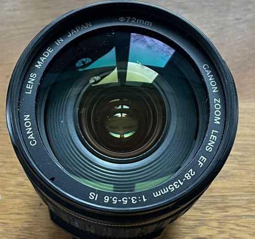 Объектив Canon EF 28-135 IS 3,5-5,6