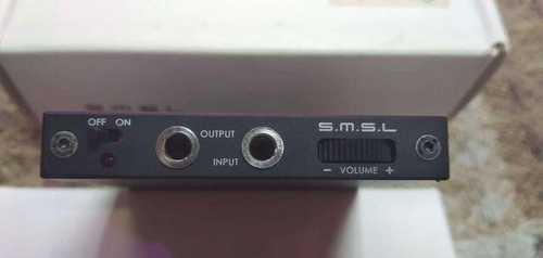 Smsl sap-4s портативный усилитель наушников