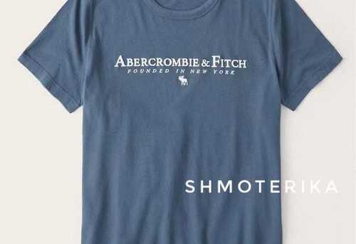 Abercrombie fitch Футболка цвета тучи грозовой