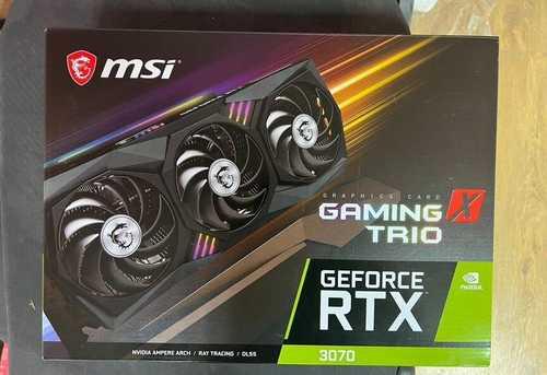 Видеокарта MSI GeForce RTX 3070 Gaming X Trio 8GB