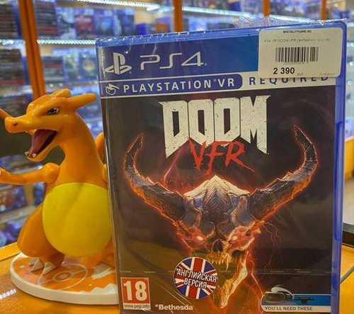 PS4 VR doom VFR (английская версия)