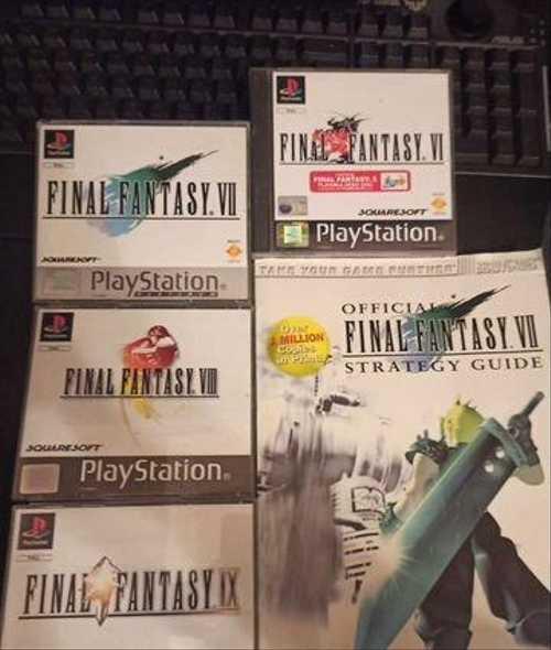 Ps1 Final fantasy 6,7,8,9 + гайд. Мегапак