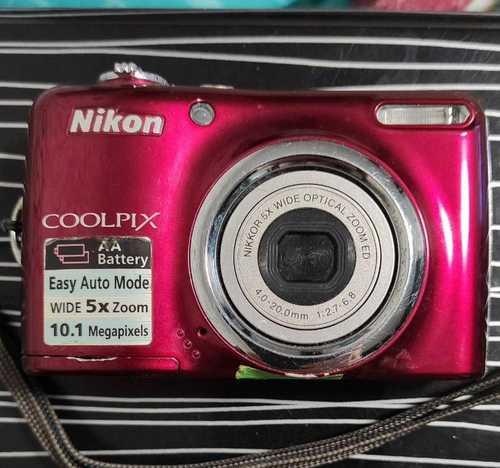 Цифровой фотоаппарат nikon coolpix l23