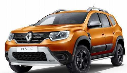 Защита переднего бампера d57 Renault Duster 2