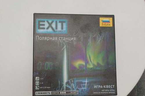 Настольная игра exit квест Полярная станция