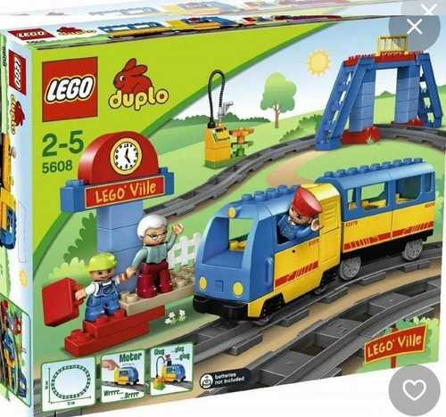 Lego duplo железная дорога 5608