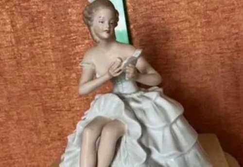 Статуэтка "Балерина с зеркалом" Wallendorf