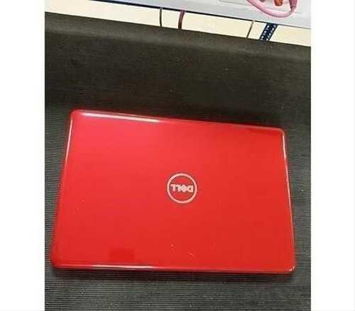 Ноутбук dell Inspiron P66F красный
