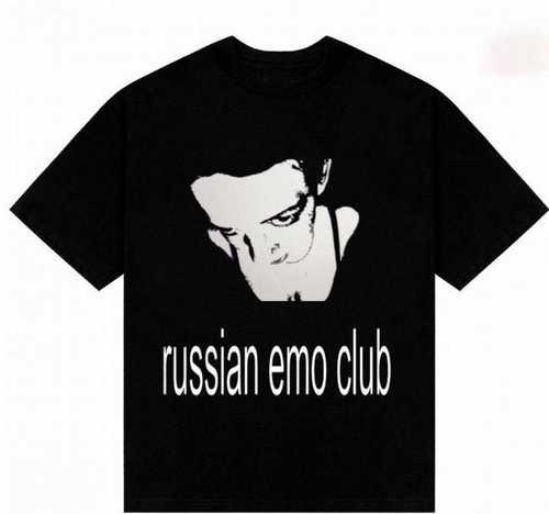 Футболка russian emo club