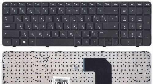 Клавиатура HP Pavilion G7-2000 черная, с рамкой