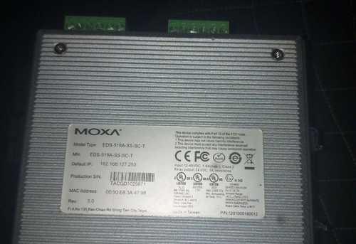 Moxa eds 518a-ss-sc-t