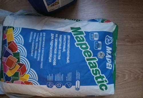 Гидроизоляция Mapei mapelastic A+B