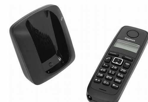 Радиотелефон siemens gigaset A116, dect, черный